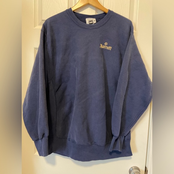 Lee | Shirts | Vintage Lee Superweight Marriott Pullover Sweatshirt Xl ...
